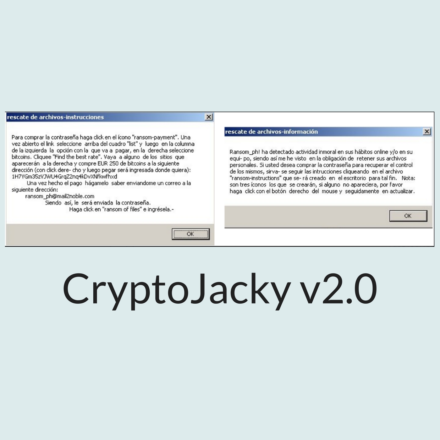 CryptoJacky (v2.0) Ransomware Removal Guide and Decryption Help