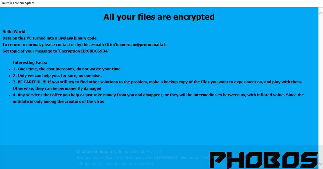 How To Completely Remove The .PHOBOS Virus From Your Computer